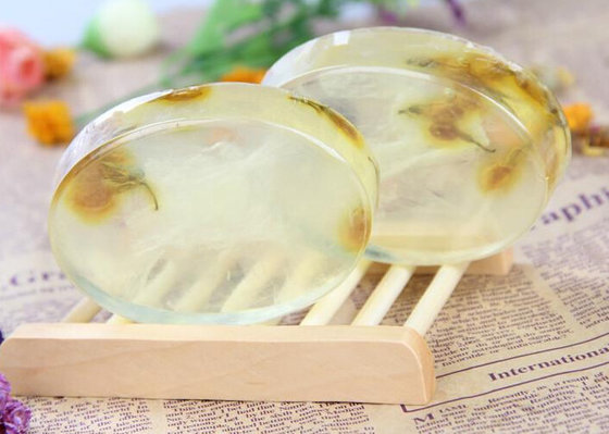 Natural Chrysanthemum Extractive Handmade Bath And Body Plant Oil Body Beauty Soaps