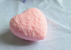 Pink Herbal Handmade Glycerin Rose Organic Natural Soaps Heart Shape
