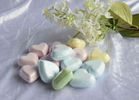 Heart Sweet Candy Fizzy Bath Bombs in chrysanthemum / Mentha haplocalyx Fragrance