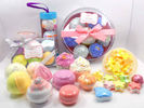 Organic Sea Salt Cartoon Shape  Bath Bombs for Kids Bath , Toy Inside