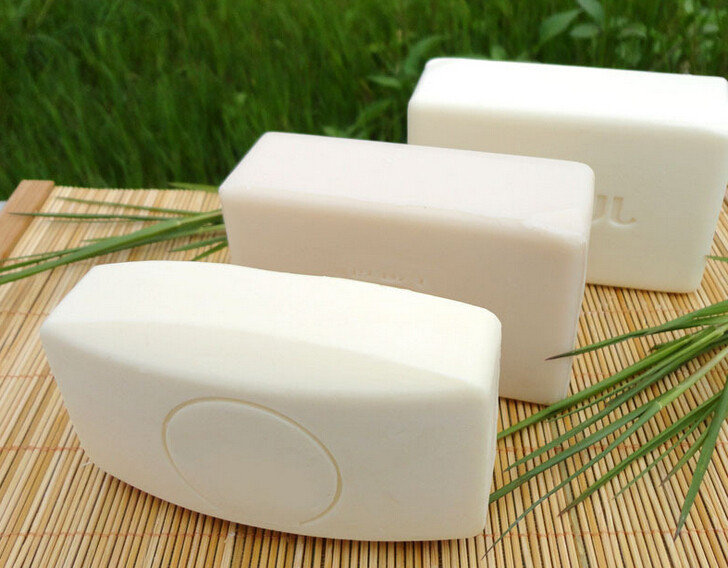 Handmade Soaps White Fancy Bath Soaps Plant Oil  , Oem Brand
