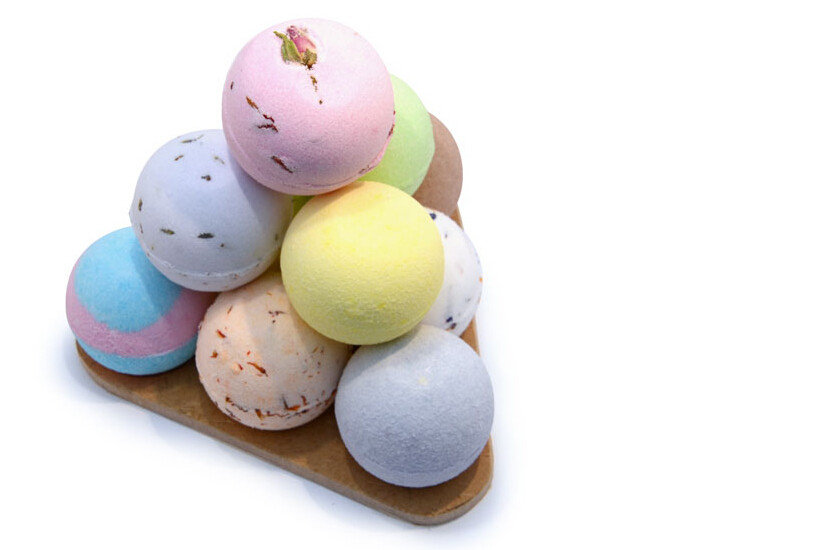 Adorable Children Handmade Bath Fizzer / Butter Bath Oil Balls