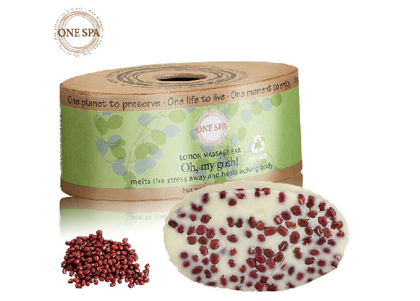 Handmade Herbal Lotion Massage Bar / Solid Lotion Bar for body