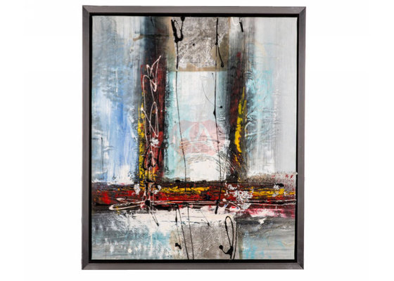 Framed Living Room wall Decorative art abstract oil painting , 60x80cm