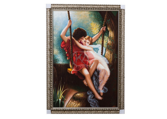 Decorative wall hanging beautiful woman figure oil painting custom size