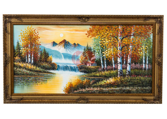 Unique Artists antique oil paintings landscapes on Canvas , 60x120cm