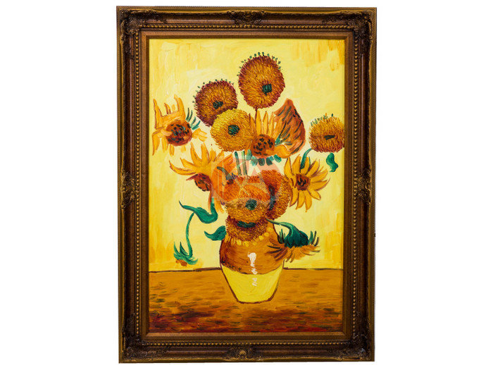 Apartment / Hotel Decorative Stretched Modern oil painting pictures of flowers