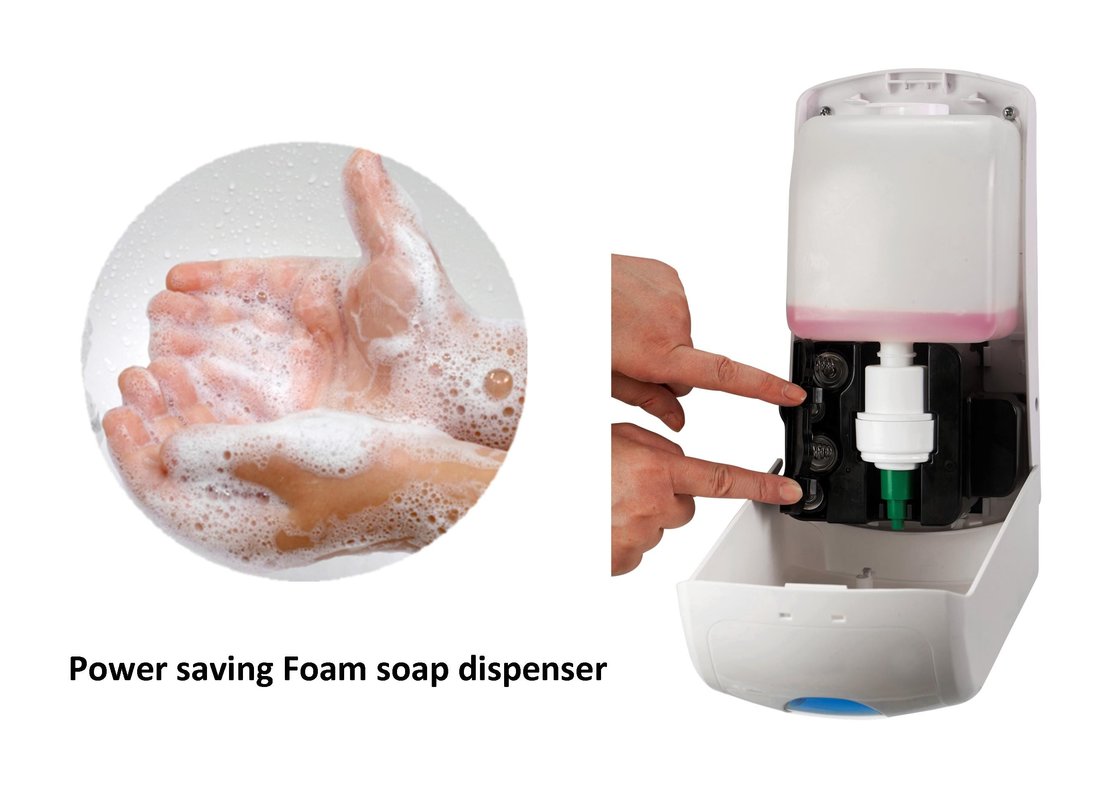 Wall Mounted Foaming Hand Soap Dispenser Commercial Big Window enriched foam soap dispenser