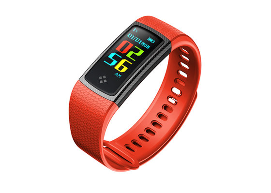 color screen smart bracelet  supporting 10 languages gravity sensor synchronize data to APK/APP supplier