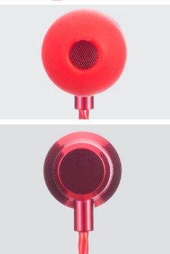 Mobile Phone In-ear  Cell Phone Clear Air Tube Earphone with Mic  Mp3 mp4 player 6 u speaker supplier