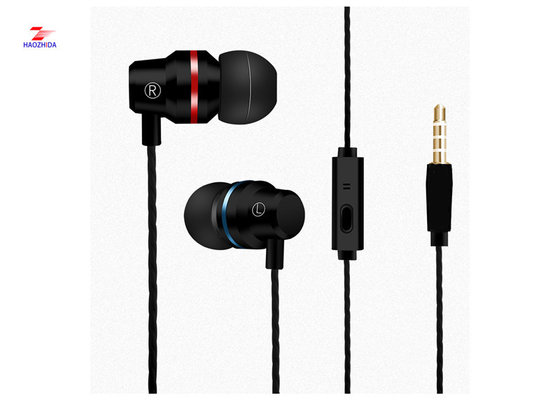 HZD1811E  small ear buds with mircophone volume control  answer calling and ring off earphone with 6 u Speaker Φ10mm supplier