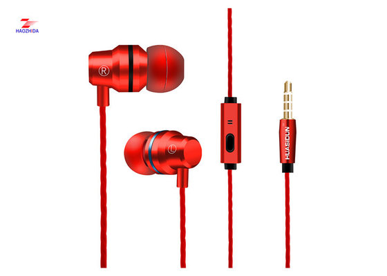 Haozhida small ear buds with mircophone volume control  answer calling and ring off earphone with 6 u Speaker Φ10mm supplier