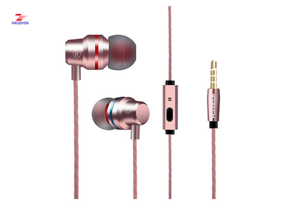 Haozhida small ear buds with mircophone volume control  answer calling and ring off earphone with 6 u Speaker Φ10mm supplier