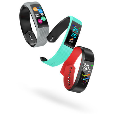 Color Screen Waterproof Smart Band with Heart Rate Monitor Wristband Bracelet Blood Pressure supplier