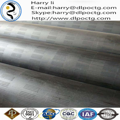 Dalipu supply oil 5-1/2"seamless pipe perforated tube Slotted pipe