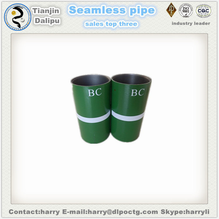 TENARIS PREMIUM CONN SEC COUPLING N80/L80 TUBING SMLS 11/2" FNPT X 3/4" FNPT A105 304 316 eue nue crossover coupling