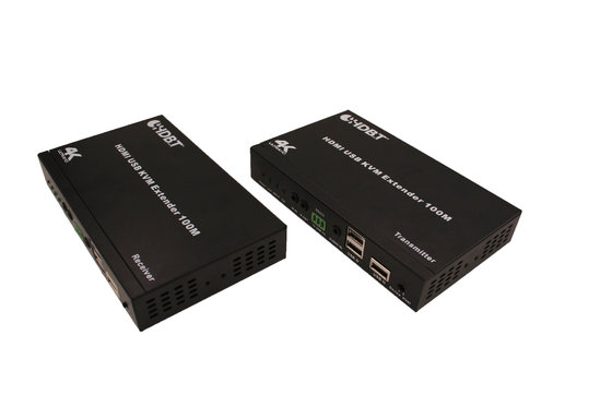 4K*2K Hdmi Over Ethernet Extender With IR HDMI KVM POE Extender Without Any Signal Delay