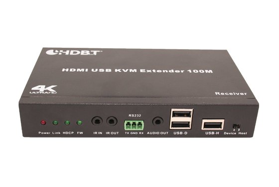 4K*2K Hdmi Over Ethernet Extender With IR HDMI KVM POE Extender Without Any Signal Delay