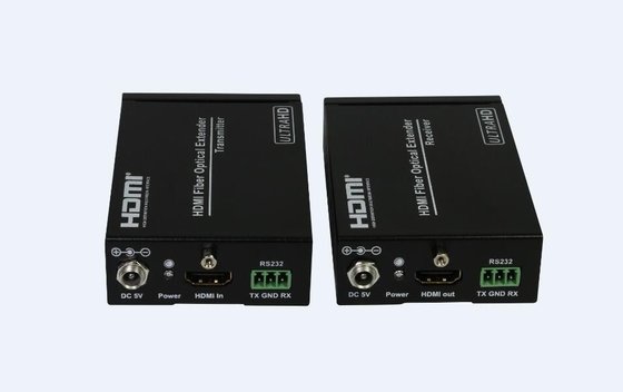 Tx / Rx ethernet cable extender 4LC Fiber Optic Full HD Extender Kit 100 X 65 X 25.6