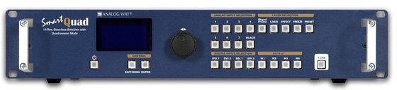 High Resolution HDMI Audio Matrix Switch With Quadravision Mode Up To 1080P