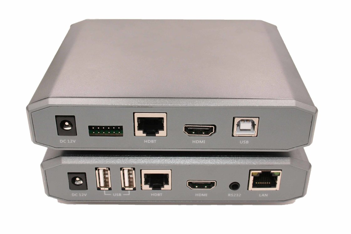 HDBase HDMI USB Ethernet extender over 100m cat5/cat6e, support RS232 and 4k UHD