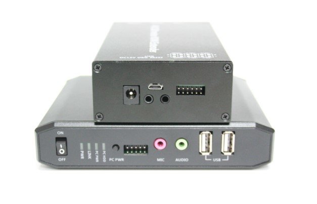 4K UHD HDBaseT Hdmi Kvm Extender , Wireless Kvm Extender With Via Single UTP Cable