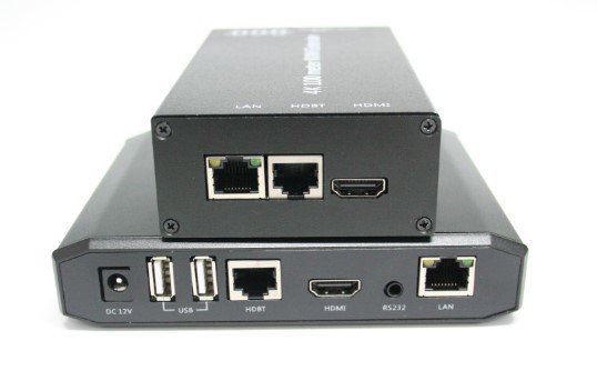 HDBaseT Technology HDMI USB Kvm Ethernet Extender Support RS232 And 4k UHD