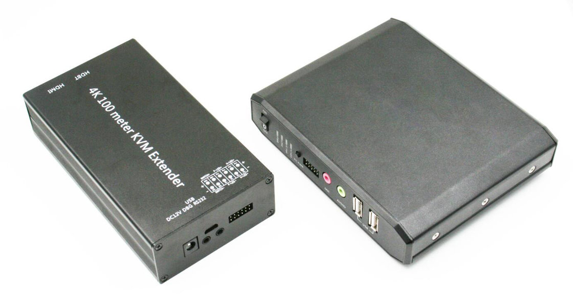 No Signal Delay HDMI USB Extender Sender and Receiver Set , 20W Power Consumption