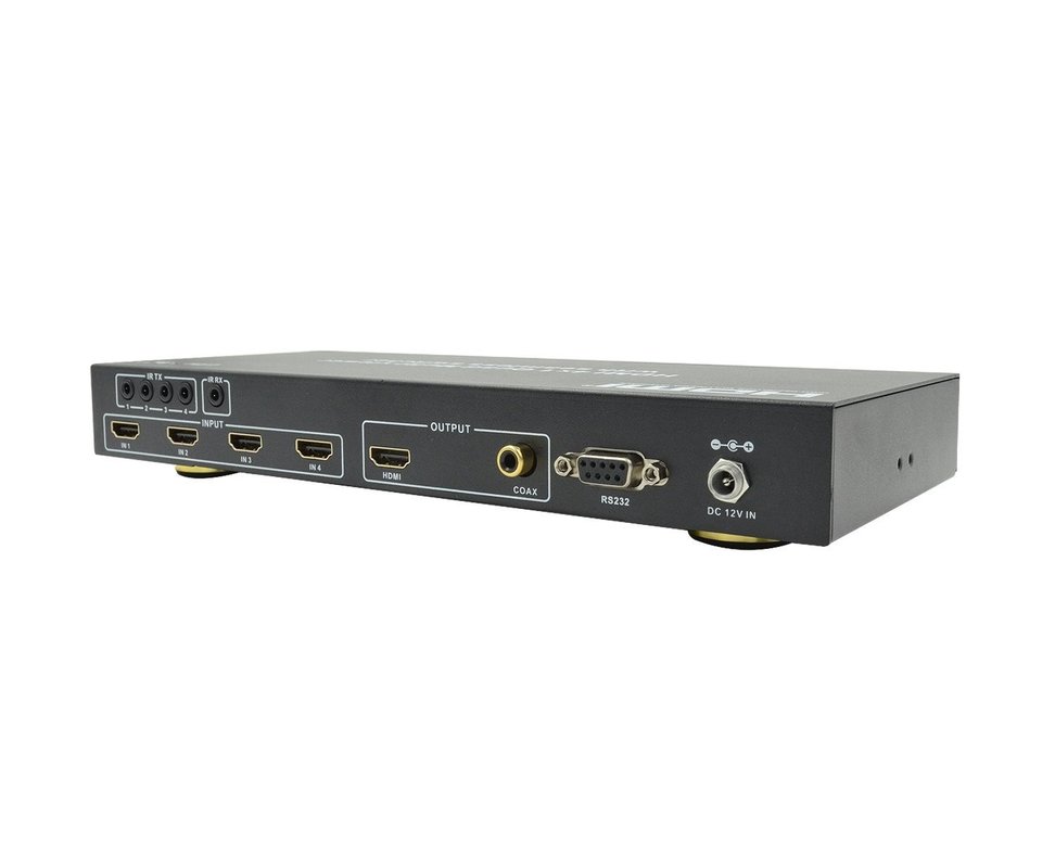1080P 4 Port 4x1 Enhanced Matrix Hdmi Switcher Box With Picture - In - Picture / PIP