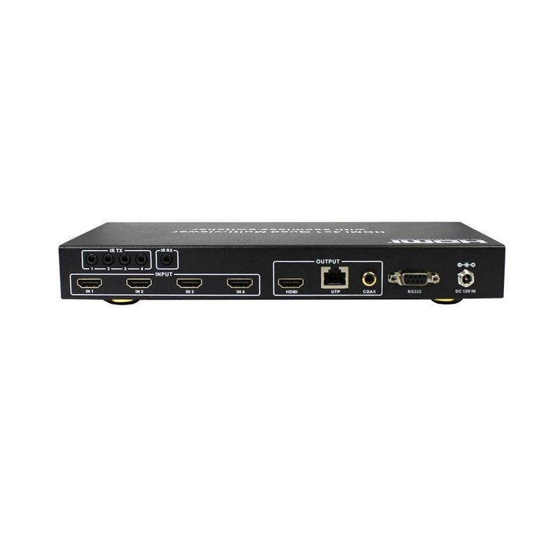 Durable HDMI Matrix Switcher Supporting Coaxial Audio Split Over Single 50m CAT5 CAT6