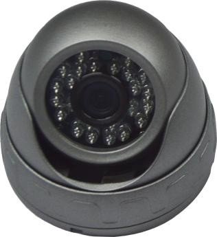 Dome HD Vehicle DVR Camera 1.0MP Shock Proof For Security Monitoring with aduio
