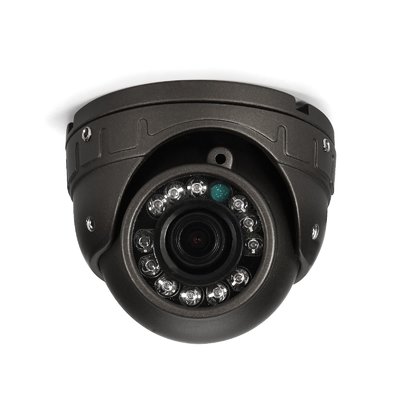 Small Vandalproof IR Mini Vehicle Dome Camera For Bus , 720p/960p/1080p Optional