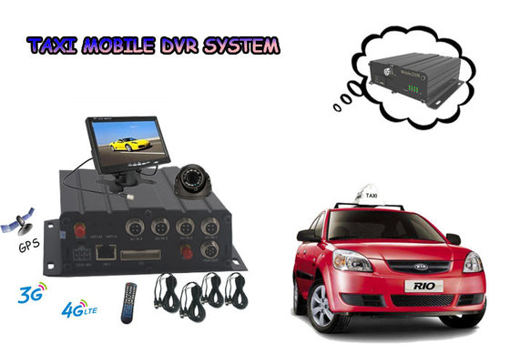 WIFI 4G Mobile DVR GPS Tracking G-sensor Support Real Time Recording and Playback