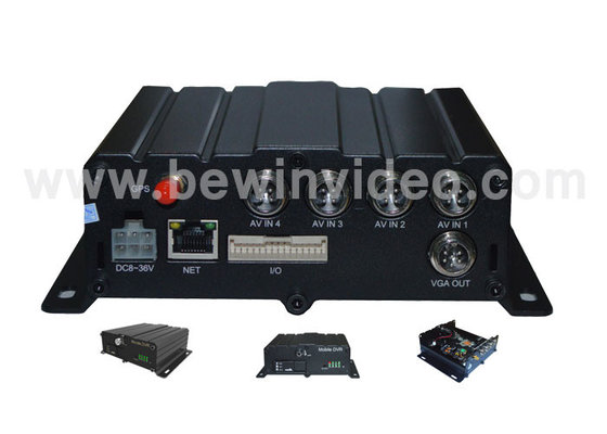 H 264 GPS  SD Card Mobile DVR For Vehicles Playback Motion Detection Real Time Monitoring