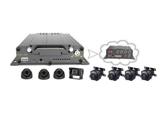 HD 3G 8CH 1080P Mobile DVR Support Talkback , H 264 Standalone DVR GPS