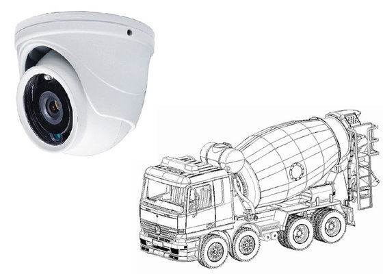 H.264 IP 69 IR Night Vision HD Vehicle Camera Inside Car , white and metal