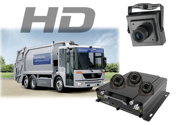 Vehicle HD Mobile DVR SD Card Video Record With High Reliability BNC Connector