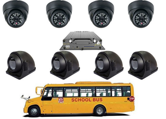 4G 1080P Mobile DVR Car GPS Tracking Mobile DVR Hard Disk SD Card Monitoring