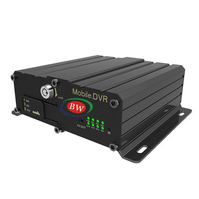 4 Channel Bus Mobile DVR 720P With Real - time Security Remote Monitoring