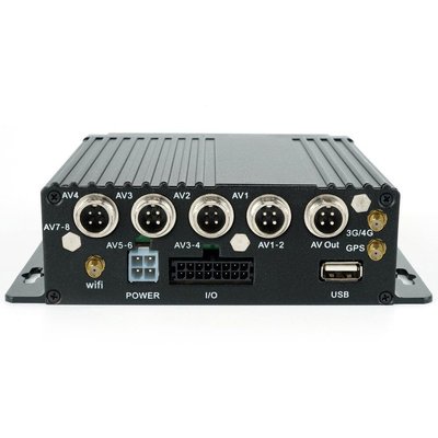 Real Time Monitor SD Card Video Recorder DVR 4 Channel Max Support 128GB