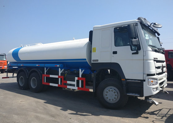 HOWO76 emissão resistente do poder de cavalo EUROII do caminhão 371 da água de CBM do táxi 18
