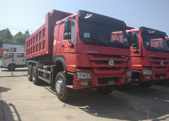 LHD/RHD que dirige o tipo de condução pesado transmissão manual do caminhão basculante 6x4