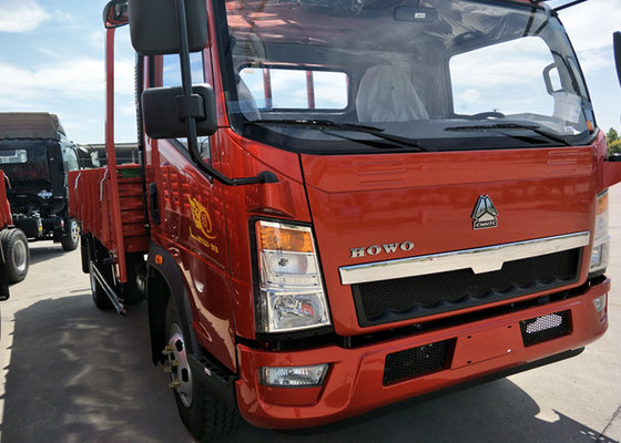 Tipo de movimentação capacidade de camioneta 4×2 de HOWO de peso de 10 toneladas da distância entre o eixo dianteira e traseira de 3800mm