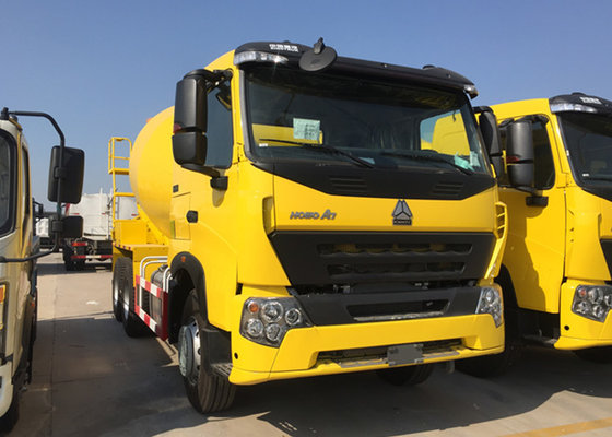 caminhão novo do cimento de Cubage 6x4 do misturador 9m3, caminhão do misturador de cimento de 371HP HOWO A7
