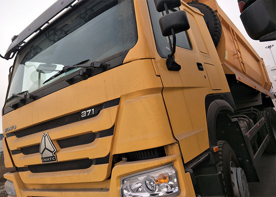 Caminhão basculante pesado de 10 pneumáticos com sentido da direção de ZF, poder de cavalo 371HP