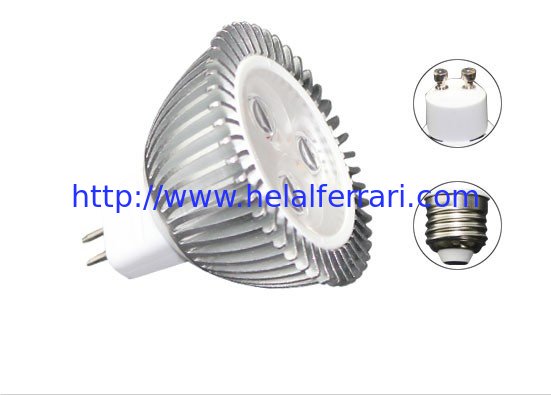 MR16 Cool White 3W Led Ceiling Spotlight With Reflector 3 Years Warranty supplier