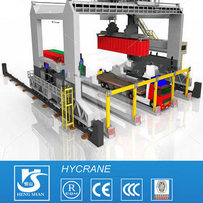 Port yard use rubber tyred container gantry crane supplier