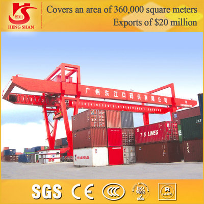 Port yard use rubber tyred container gantry crane supplier