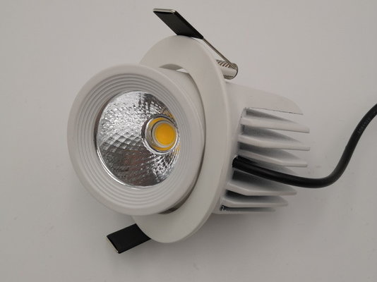 75mm Warm White Rotational Gimbal LED Downlight 88mm Cut Out  IP20 900lm Indoor