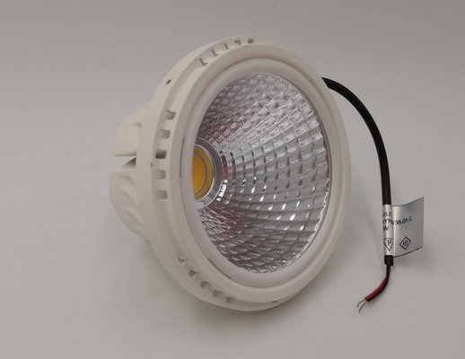 19w 1600lm Silver Or White Ar111 Led Bulb AC100-240V Die Casting Aluminum And Pc Cover